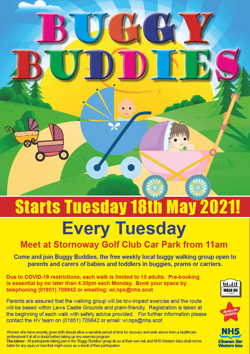 And they're off… launch of Buggy Buddies for Summer 2021! - NHS Western ...