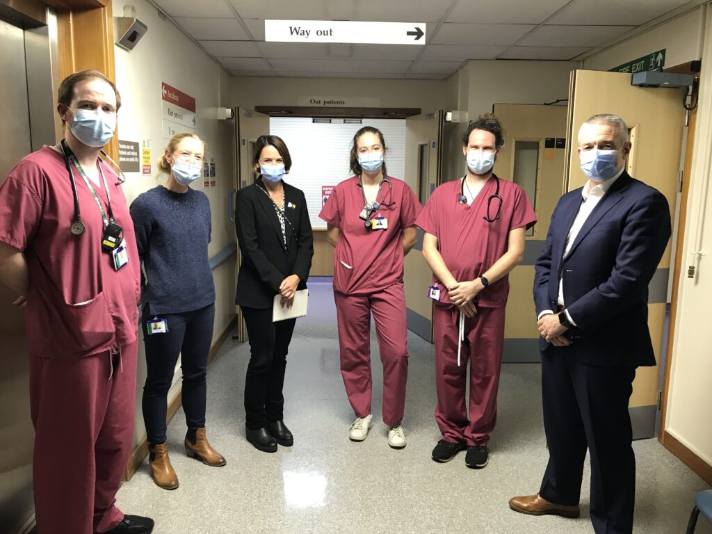 A valuable visit to Stornoway for the NHS Scotland Chief Executive and ...