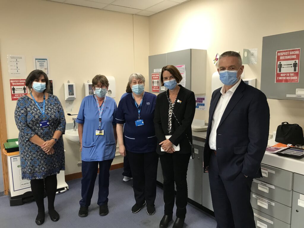A valuable visit to Stornoway for the NHS Scotland Chief Executive and ...