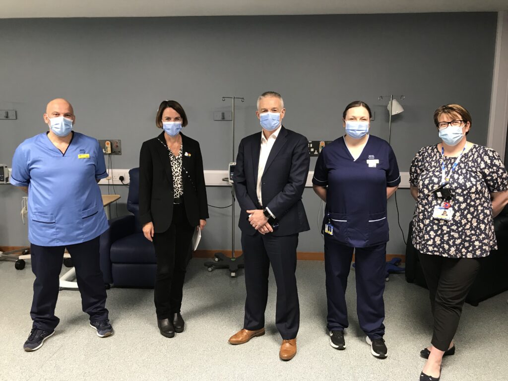 A valuable visit to Stornoway for the NHS Scotland Chief Executive and ...
