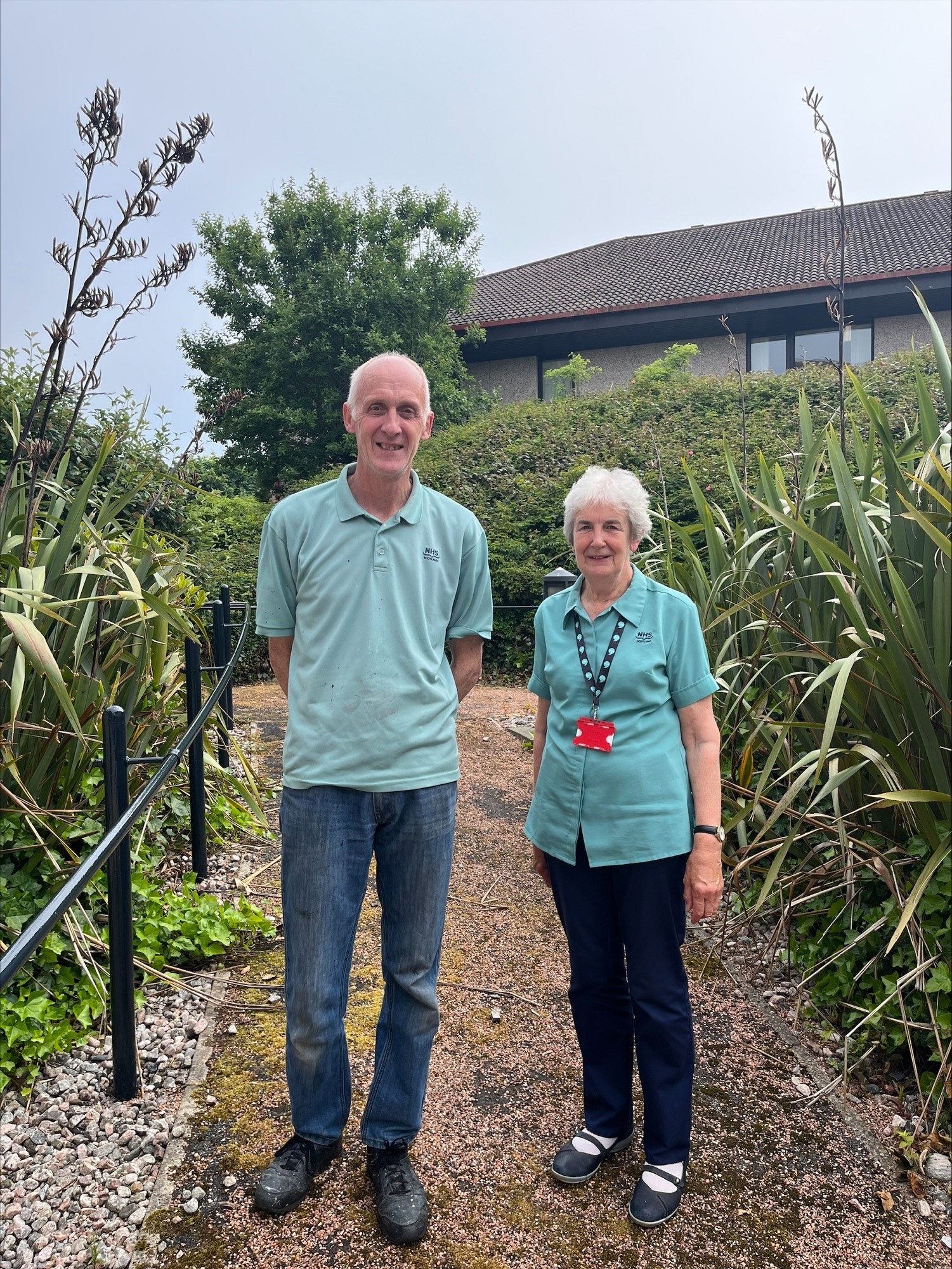 WITH NEARLY 100 YEARS OF SERVICE BETWEEN THEM, AGNES & ALASDAIR ...