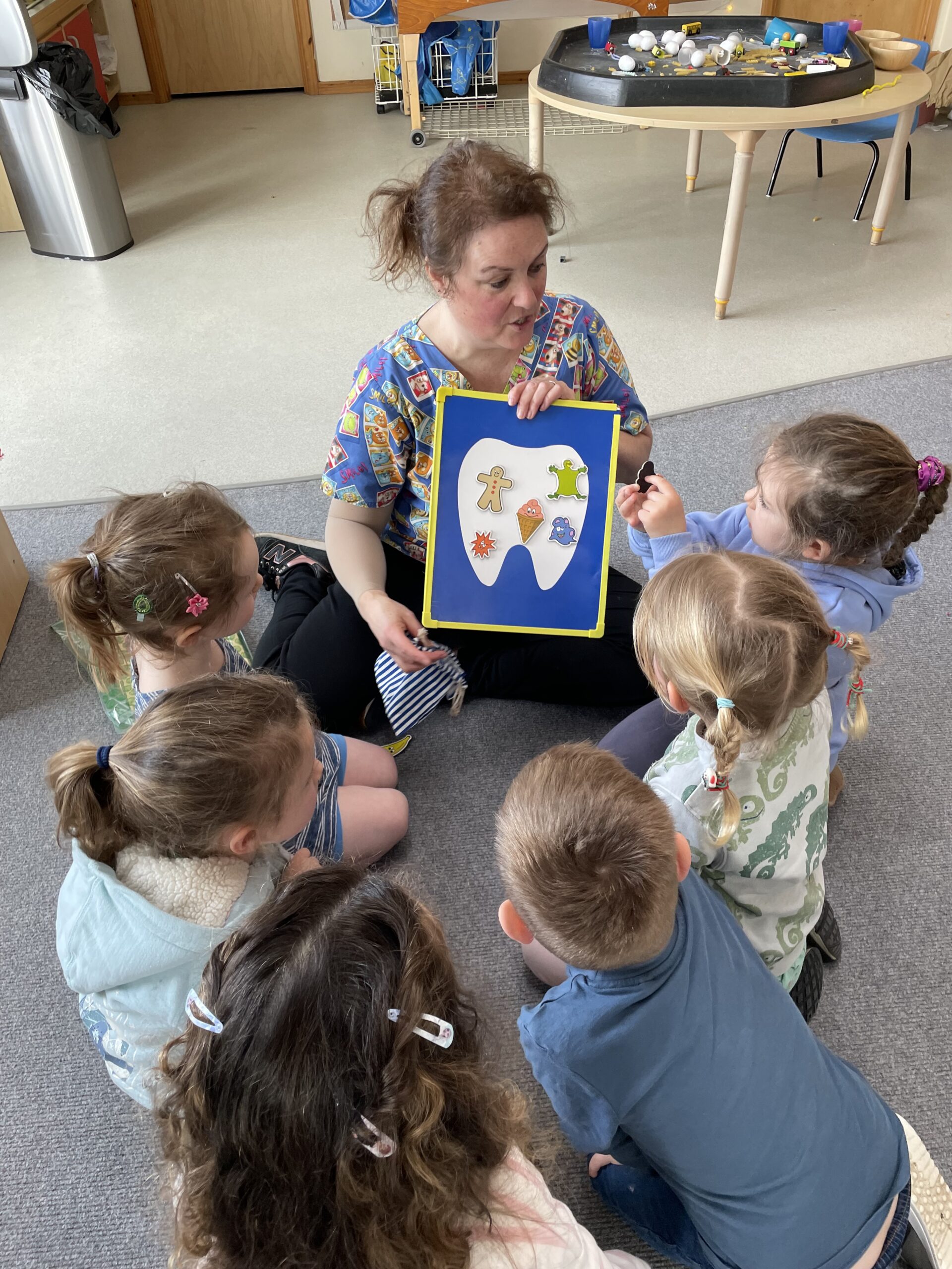 Dental role play brings big smiles at Cothrom Òg! - NHS Western Isles ...