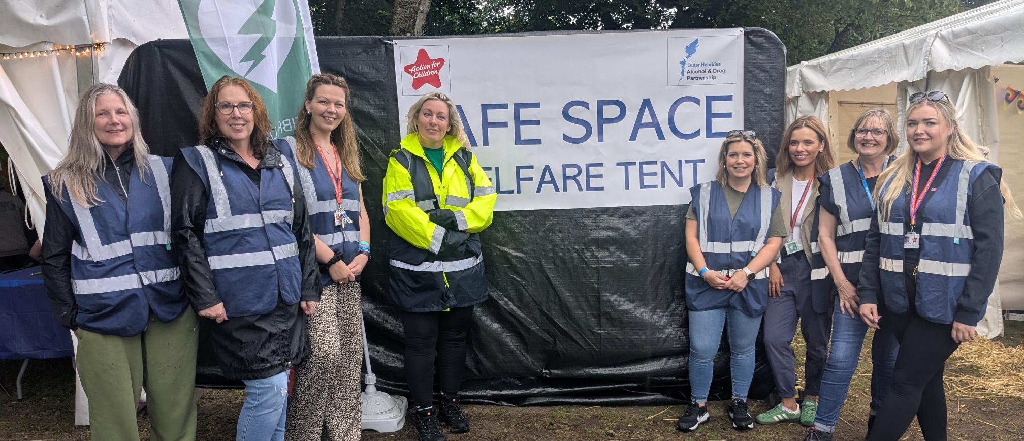 Safe space for festival-goers - NHS Western Isles | Serving the Outer ...