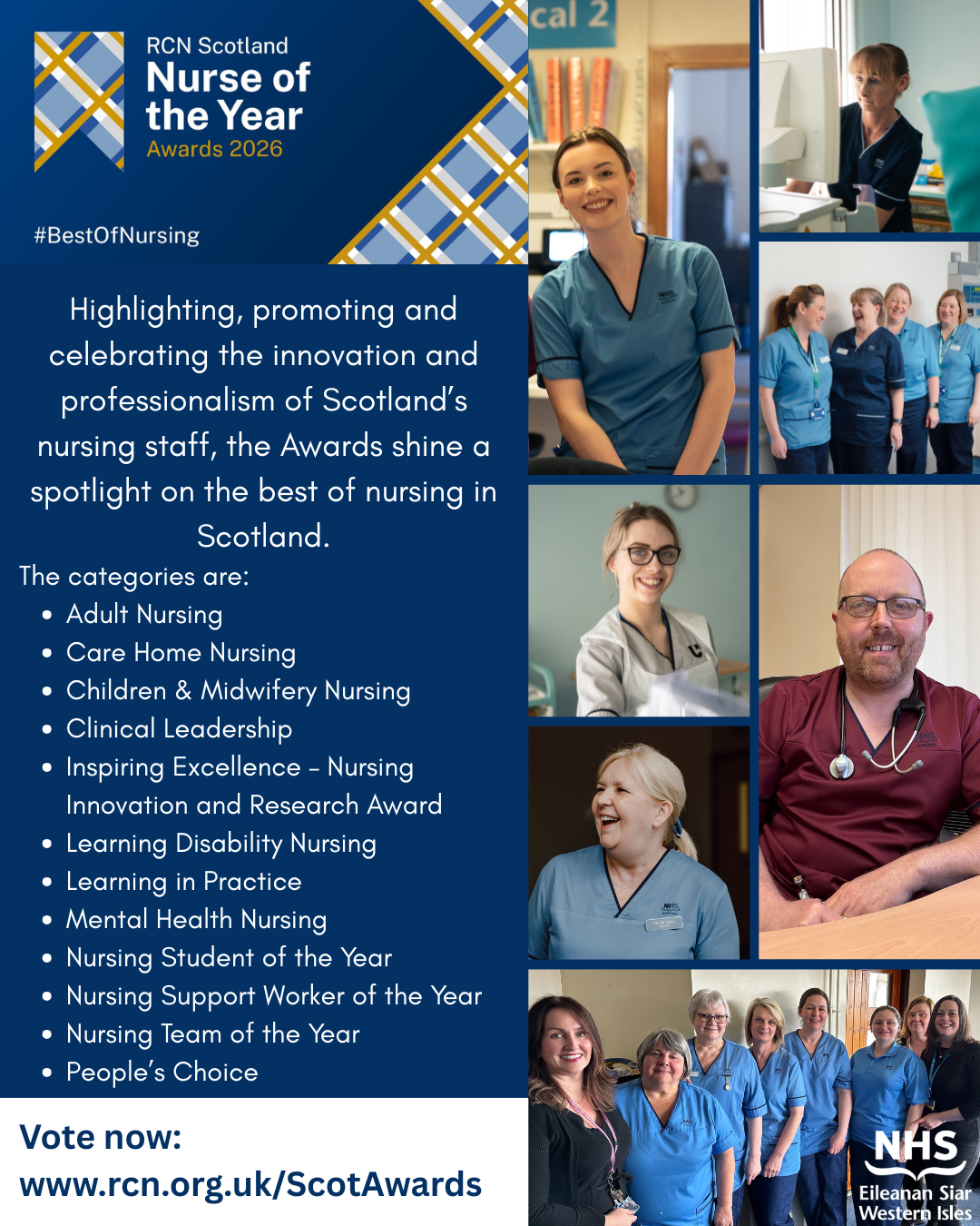 Shine a light on nursing excellence in the Western Isles - NHS Western ...