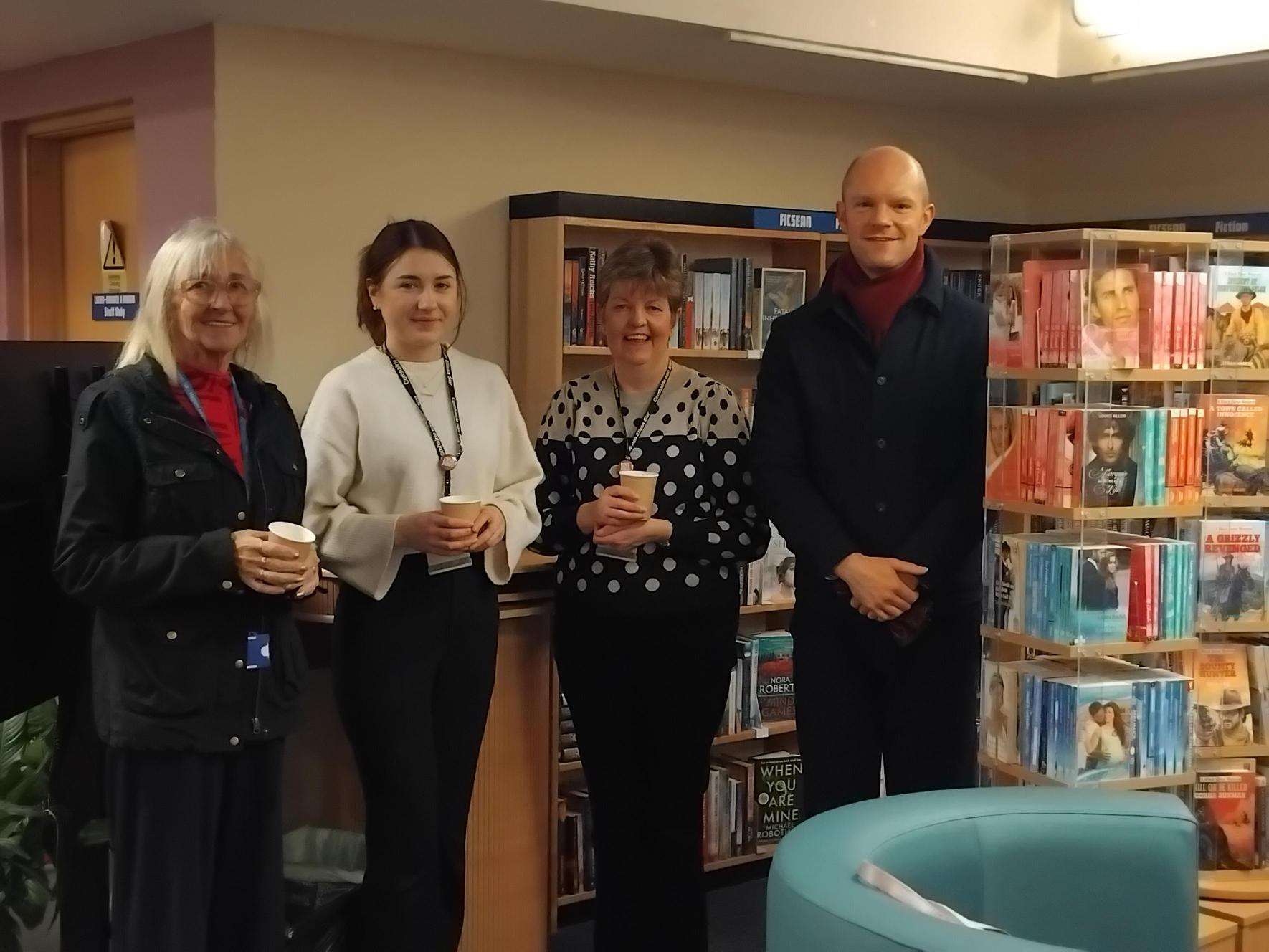 Local libraries help promote Warm Hubs - NHS Western Isles | Serving ...